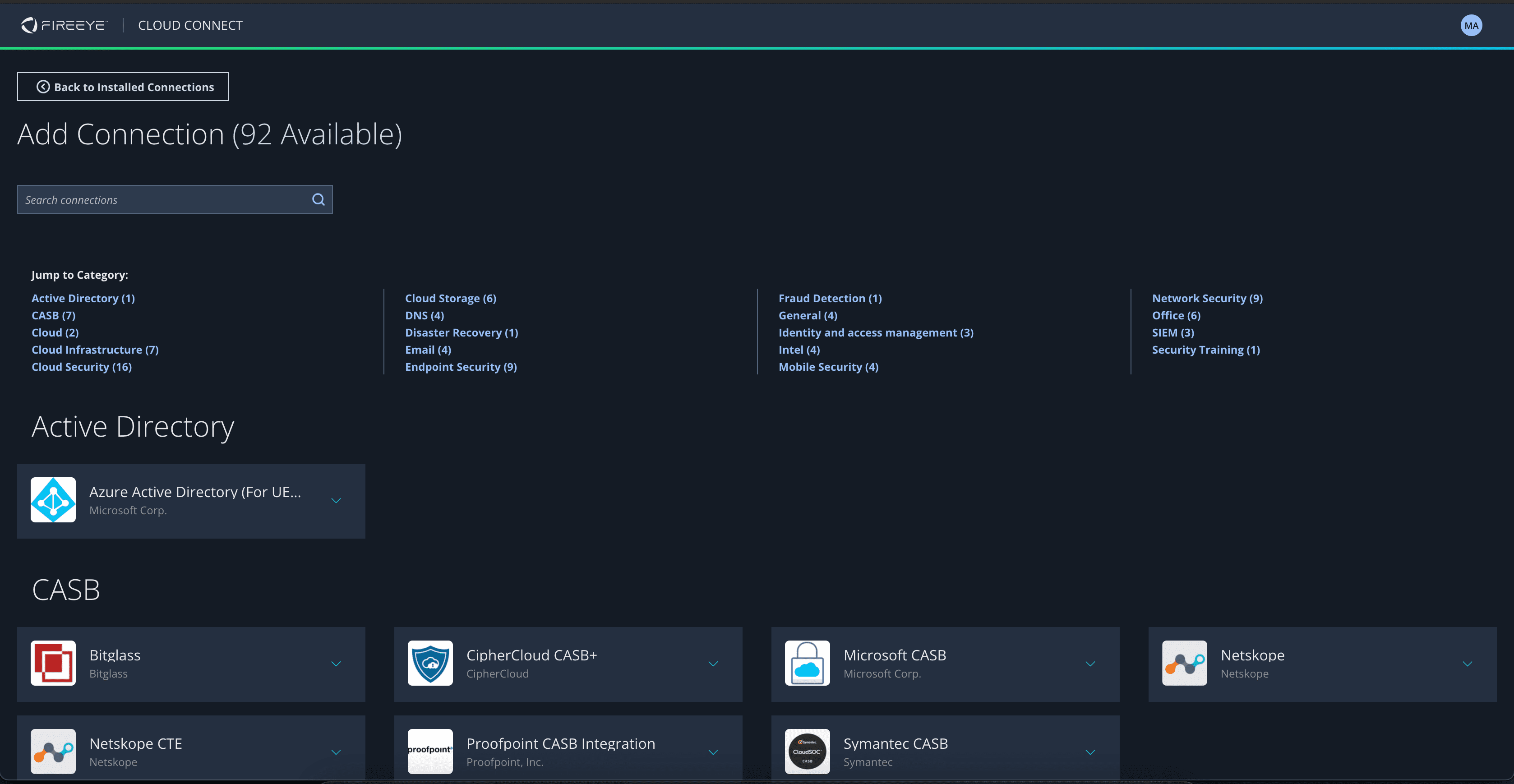 Cloud Connect | FireEye Developer Hub